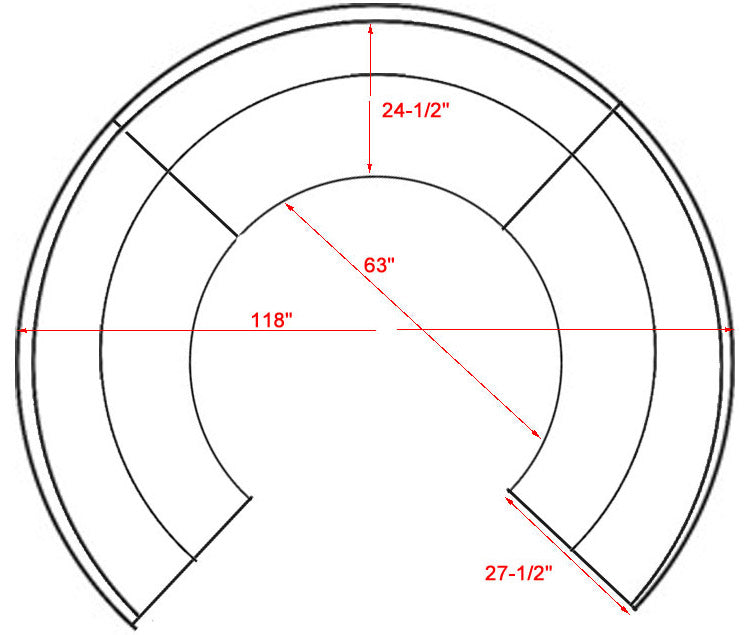 Semi-Circular Glass Top Reception/Welcome Desk – Welcome Center ...